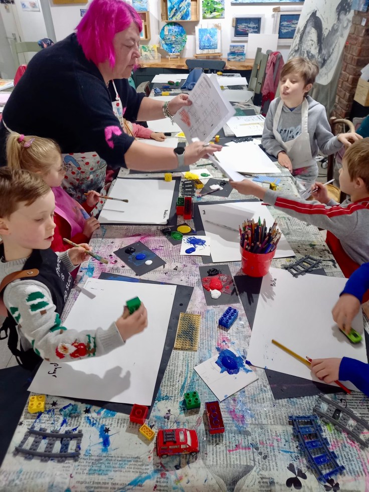 Creative Art Workshops and Parties – Kate Tulett Art
